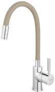 Novaservis Ferro - Dřezová baterie s flexibilním ramenem, béžová/chrom 70710,0BE