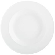 Bílý porcelánový hluboký talíř Mikasa Ridget, ø 29,5 cm