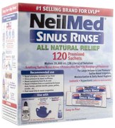 NeilMed Proplach nosu Sinus Rinse, Izotonický, 120 náhradních sáčků