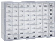 Organizér se 64 zásuvkami 52 x 16 x 37,5 cm 147580