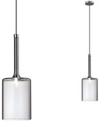 Toolight Závěsné skleněné osvětlení APP1702-1CP GREY B
