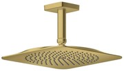 Axor Citterio C - Hlavová sprcha 27x27 cm, leštěný vzhled zlata 28792990