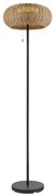 LA 1008387 ADEGAN venkovní stojací lampa, solární, 2200 K, IP65, hnědá - BIG WHITE (SLV)