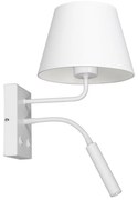 Nástěnná lampa ARDEN 1xE27/60W+1xG9/8W/230V bílá