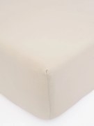 MK Lůžkoviny Jersey prostěradlo Classic 120 x 200 cm – přírodní