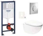 Závěsný wc set do lehkých stěn / předstěnová montáž SAT Infinitio SIKOGRSIN11SA
