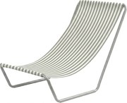 Skládací plážové lehátko SAND STRIPES, zelené