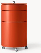 Kulatá skříňka na kolečkách Barboy, design Verner Panton