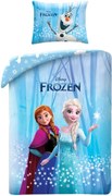 Ložní povlečení Ledové království - Frozen - motiv Princezny v kouzelném lese - 100% bavlna - 70x90 cm + 140x200 cm