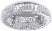 Toolight Stropní LED osvětlení Crystal Modern D12 APP1744-C 50 cm chrom