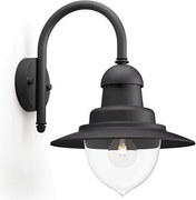 PH 01652/30/PN Raindrop SVÍTIDLO VENKOVNÍ NÁSTĚNNÉ E27 max. 60W, IP44, černá - PHILIPS (915005693601)