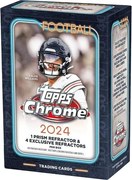 Topps 2024 Chrome Football Blaster box NFL