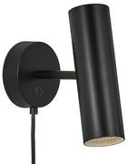 Nástěnné světlo Nordlux Mib 6 (černá) kov, plast IP20 61681003