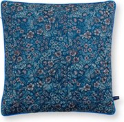 Pip Studio dekorační polštář Quilted Daisy Dreams 50x50 cm, modrý (dekorační polštářek s výplní)