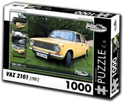 Retro-auta puzzle č. 6 vaz 2101 (1981) 1000 dílků