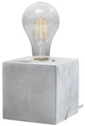 Sollux SL.0683 - Stolní lampa ABEL 1xE27/60W/230V beton