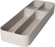 Šedý plastový příborník do zásuvky 13,5 x 39 cm – Brandani