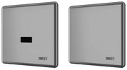 Sanela - Automatický splachovač pisoáru, s elektronikou ALS a integrovaným zdrojem, 230 V AC, Bluetooth, matný nerez SLP 05KZX