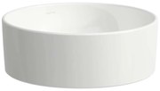 Laufen Savoy - Umývátko na desku, průměr 38 cm, bez přepadu, LCC, bílá H8129410001121