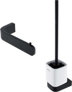 Nimco Nikau - Sada doplňků pro toaletu, matná černá NKC set-94KN-90