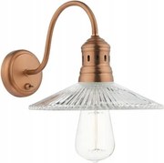 Retro nástěnné svítidlo Adeline ADE0764 Dar Lighting, měděný klobouk