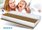 Dětská matrace JUNIOR MAX RELAX 160x70x10 cm - kokos/pěna/kokos