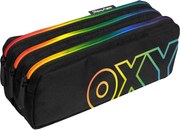 Oxybag - penál etue Rainbow, tři zipy