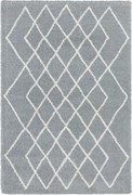 ELLE Decoration, AKCE: 80x150 cm Kusový koberec Passion 103677 Aquablue, Cream z kolekce Elle, šedá, chodba / předsíň