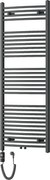 Mexen Ares, elektrické topné těleso 1500x600 mm + topná tyč 900 W, antracitová, W102-1500-600-2900-66