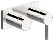 Hansa Loft - Baterie pod omítku pro 2 spotřebiče, chrom 57649583