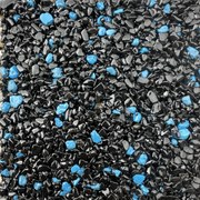 Báča Beton Kamenný koberec na podlahu Azure night Frakce: Střední (1 – 4 mm), vydatnost setu 1,8 m², Doporučené použití v: interiéru - dvousložková epoxidová pryskyřice