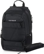 Oxybag OXY SPORT - set 2 ks: studentský batoh Black, penál