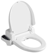 Sapho Blooming - Elektronický bidet s dálkovým ovládáním, SoftClose, bílá NB-R770D