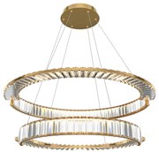 Maytoni P097PL-L90G4K - LED Lustr na lanku KRONE LED/90W/230V pr. 80,5 cm zlatá