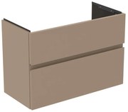 Ideal Standard Finesse - Umyvadlová skříňka, 80x38x55 cm, 2 zásuvky, Matt Greige E3380UP