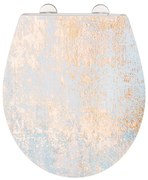 Záchodové prkénko s automatickým zavíráním 37,5 x 44,5 cm Agate - Wenko
