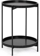 Kovový kulatý odkládací stolek ø 42 cm Herdys – Yes Everyday