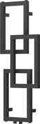 Mexen Grid, dekorativní koupelnový radiátor 870 x 360 mm, 209 W, grafitová, W215-0870-360-00-66