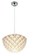 Bílé stropní svítidlo Trio Pendant Tilia, výška 150 cm