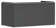 Hansgrohe Xelu Q - Umyvadlová skříňka, 50x98x55 cm, 1 zásuvka, matná šedá/matná bílá 54059700