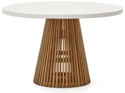 Kulatý zahradní jídelní stůl ø 120 cm Alcaufar – Kave Home