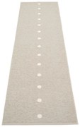 Béžovo-krémový vnitřní a venkovní běhoun 70x280 cm Peg Linen Vanilla – Pappelina
