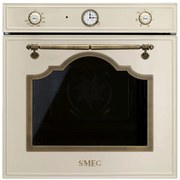 Smeg Vestavná trouba Cortina, SF67C1, 60 cm, objem 70 l, 6 funkcí, krémová SF67C1PO