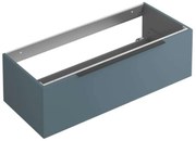 Kludi Icos - Umyvadlová skříňka, 100x50x35 cm, 1 zásuvka, matná petrolejová 50S120O3