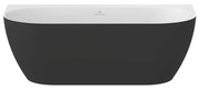Ravak Freedom Wall Tec - Vana 170x87 cm, černá/bílá CE31700000