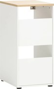 Schildmeyer Skříňka k pračce »Solea« (2x žlab na prádlo, výška 95,8 cm, matná bílá)