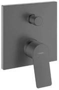 Hansgrohe Vivenis - Baterie pod omítku, pro 2 spotřebiče, kartáčovaný černý chrom 75416340