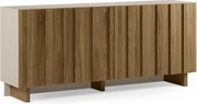 Krémová/v přírodní barvě komoda z borovicového dřeva 180x78x43 cm Marlo – Marckeric