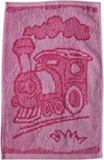 Profod Dětský ručník Train pink 30x50 cm