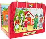 MARIONETINO – Loutkové divadlo: Červená Karkulka a Perníková chaloupka (9 loutek)
